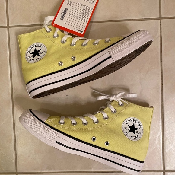 Converse | Shoes | Converse All Star Chuck Taylor Zitron Yellow ...